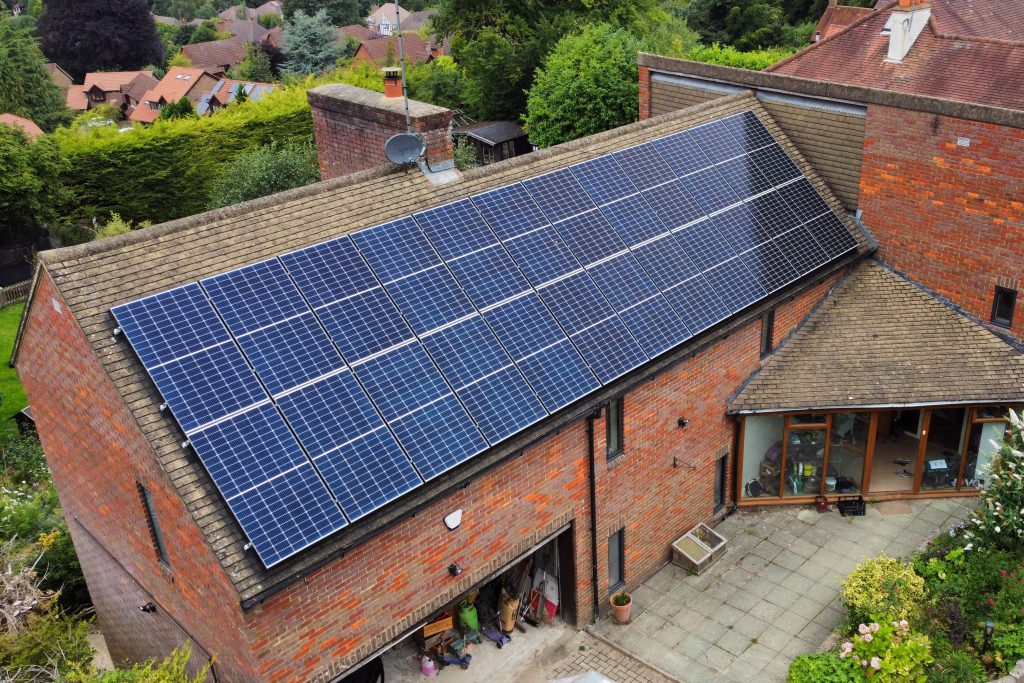 Record-breaking year: UK homes go green with record solar panel boom ...